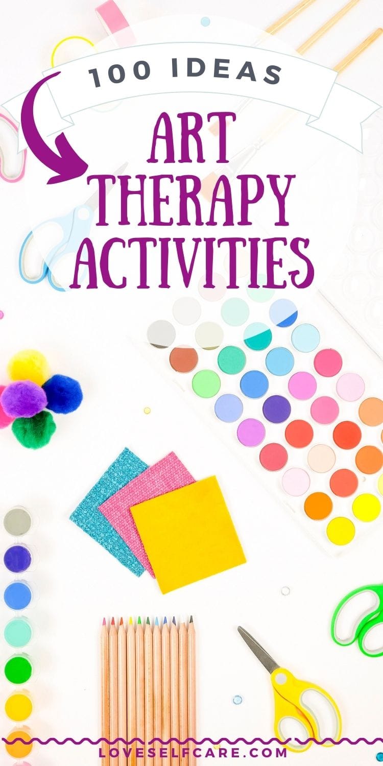 Try these Art Exercises and Relax at the Same Time - Loveselfcare