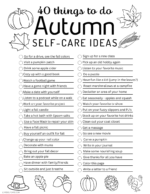 Fall Self-Care Ideas to Cozy Up Your Autumn (that are fun too ...