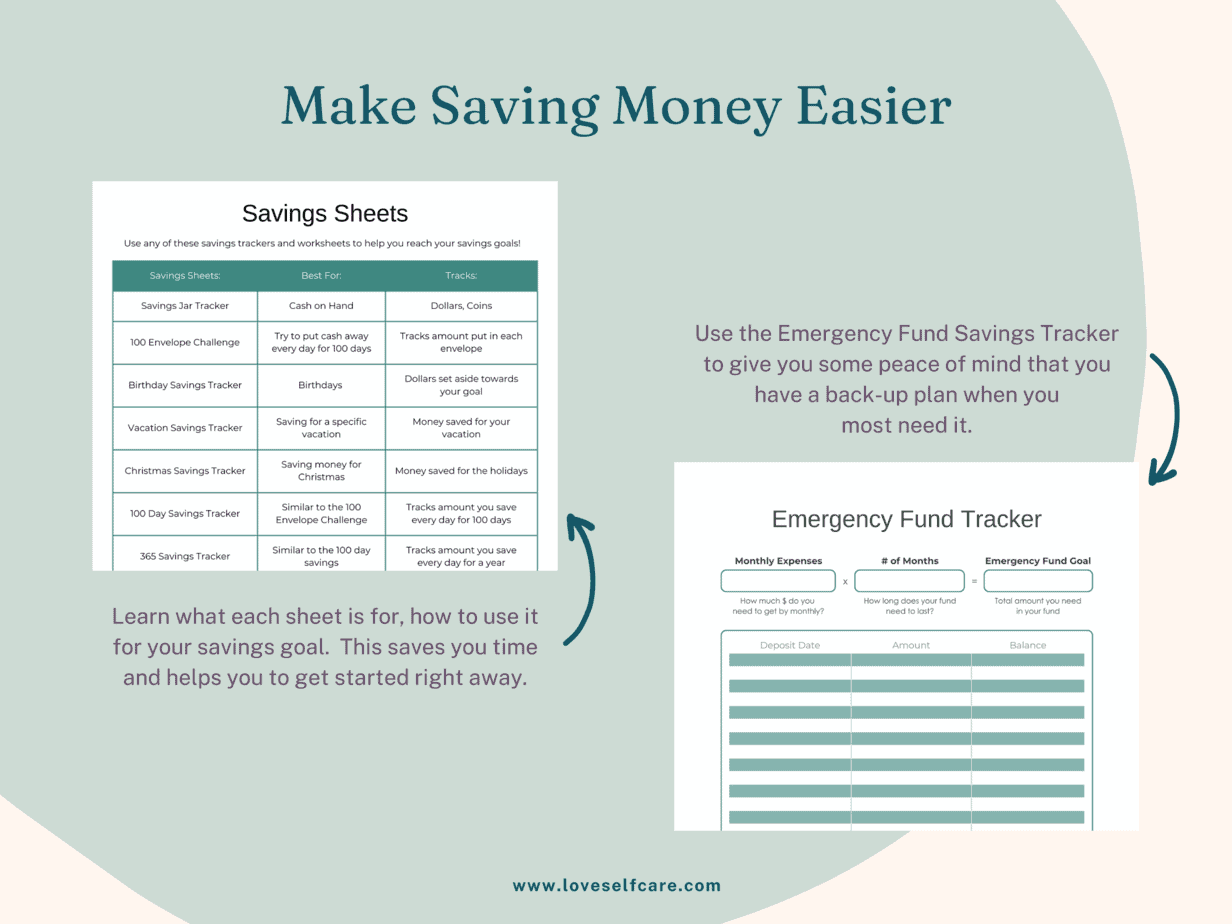 How to Use a Visual Savings Tracker to Reach Your Savings Goals ...
